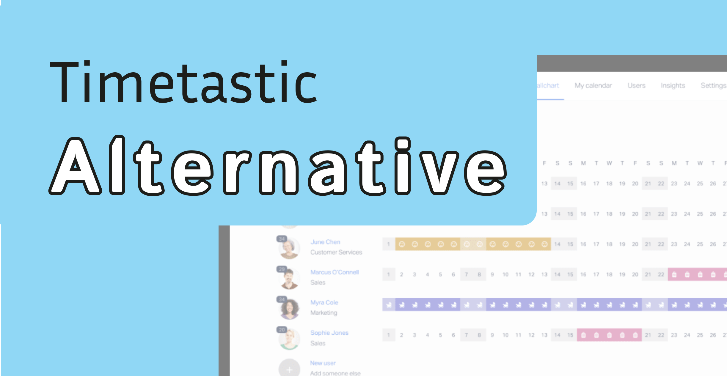 Timetastic Alternative | Leave Dates | HR Software